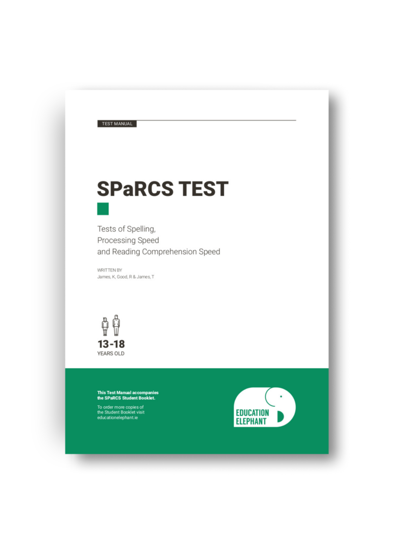 SPaRCS Test - Spelling, Processing Speed And Reading Comprehension ...