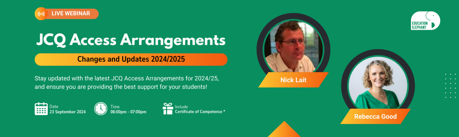 JCQ Regulations And Guidance For The Academic Year 2024/25 - Education ...